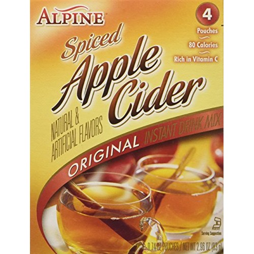 ALPINE Spiced Apple Cider Instant Drink Mix 2-Pack 8 pouches
