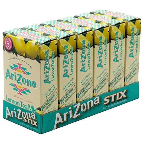 Arizona Lemon Iced Tea Stix Sugar Free, 10Countper Box Pack ...