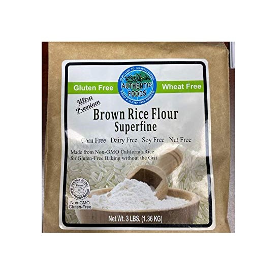 Authentic Foods Superfine Brown Rice Flour - 3lb
