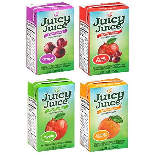 Juices : Juicy juice 4 fun flavors variety pack! 8 of each ...