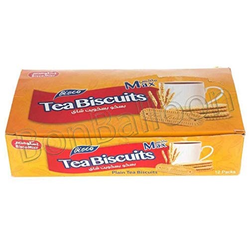 Halal Bisco Misr Tea Biscuits Max Plain 12 Peice Baked In ...