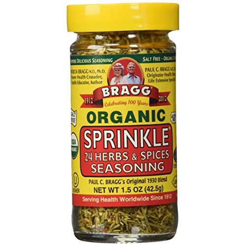 Bragg Organic Sprinkle Seasoning 1.50 Ounces 2 units