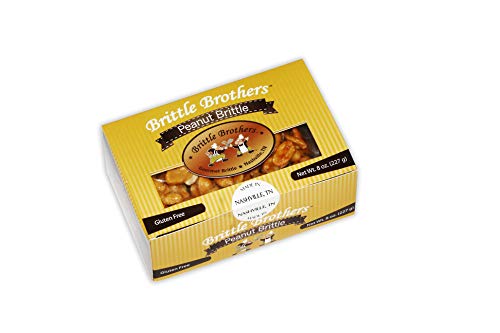 BRITTLE BROTHERS Peanut Brittle, 8 OZ