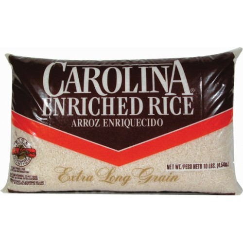 Carolina Enriched Extra Long Grain Rice, 10 Lb