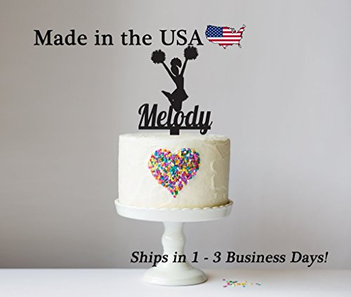 Cooking & Baking : Cheerleader Cake Topper with Keepsake ...