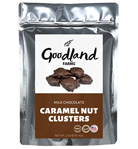 Goodland Farms Milk Chocolate Caramel Nut Clusters, 2 Pounds ...