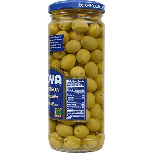 Goya Spanish Olives 2 Packs Perdigon Manzanilla Spanish ...