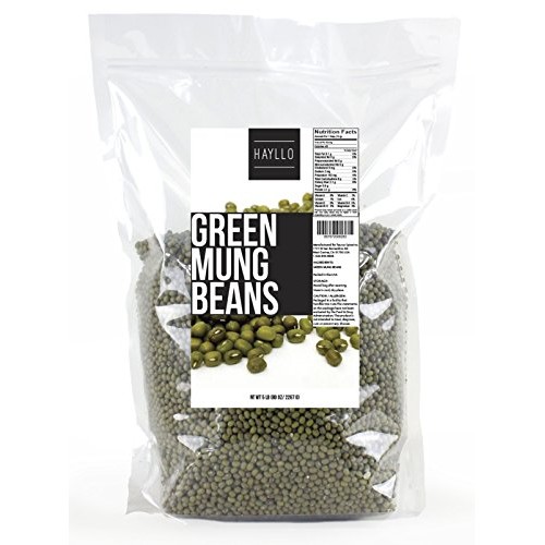 Hayllo Green Mung Beans , 5 Pound