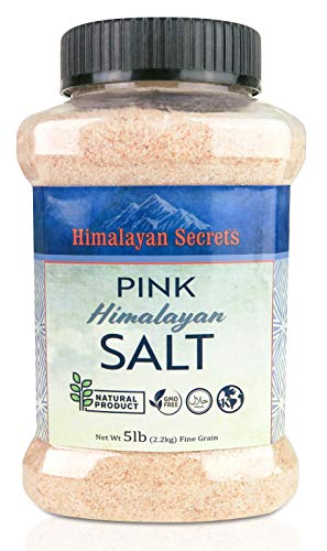 Himalayan Secrets Gourmet Pink Himalayan Salt Bulk Jars