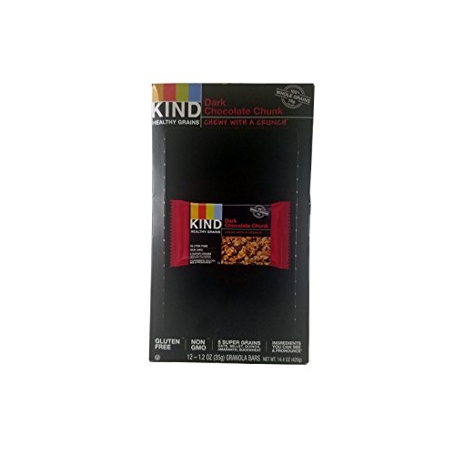KIND Healthy Grains Bar Dark Chocolate Chunk 1.2 oz, 24-