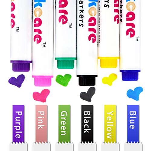 Edible Markers,Food Coloring Markers,Food coloring Pens,6 ...