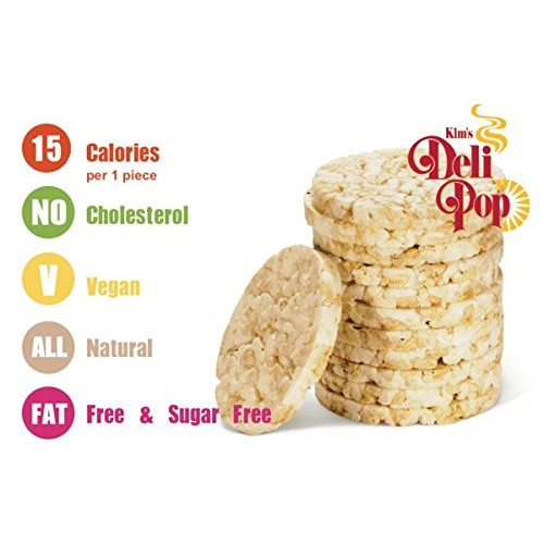 Kims Magic Pop Deli Pop Rice Cakes | Original Flavor | 12 ...