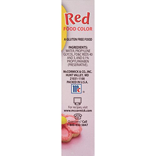 McCormick Red Food Color, 1 fl oz