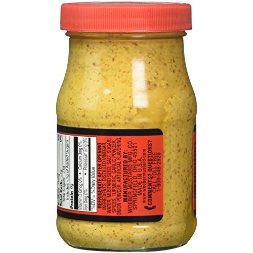 Herbs, Spices & Seasonings : Mr. Mustard Mustard Hot,