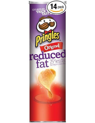 Pringles Reduced Fat Original Super Stack, 5.32 Ounce [Pack ...