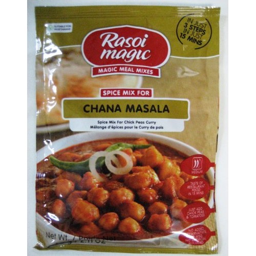 Rasoi Magic Chana Masala Spice Mix 60 Gms (Pack of 2) (Free ...