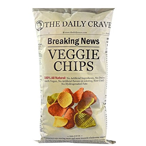 The Daily Crave Veggie Chips 6 oz. Pack of 3