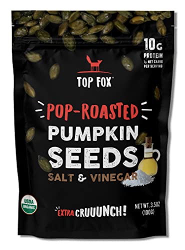Top Fox Snacks - Organic Pop-Roasted Pumpkin Seeds | Healthy ...