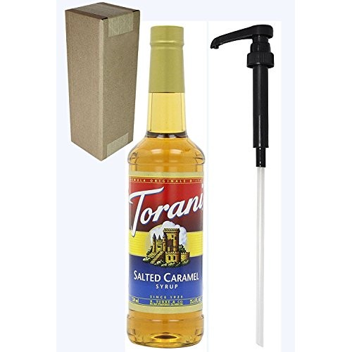 Torani Salted Caramel Flavoring Syrup, 750mL (25.4 Fl Oz)