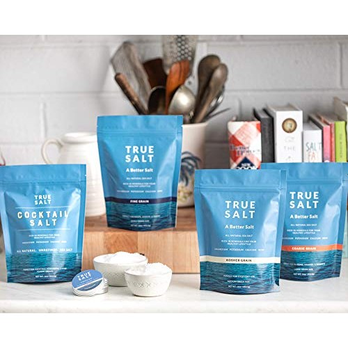 True Salt - Gourmet Fine Grain Salt - 16 Ounce - Premium ...