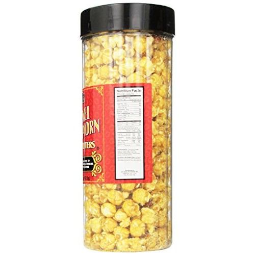 Utz Gourmet Popcorn Clusters, Caramel Nut Clusters - 19 oz.