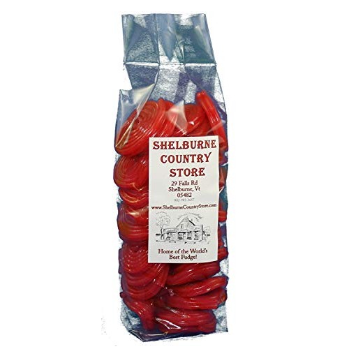 Broadway Strawberry Red Licorice Pinwheels - 1 Pound