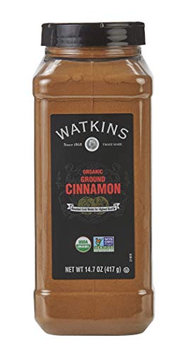 Watkins Gourmet Spice, Organic Cinnamon, Ground, 14.7 oz.