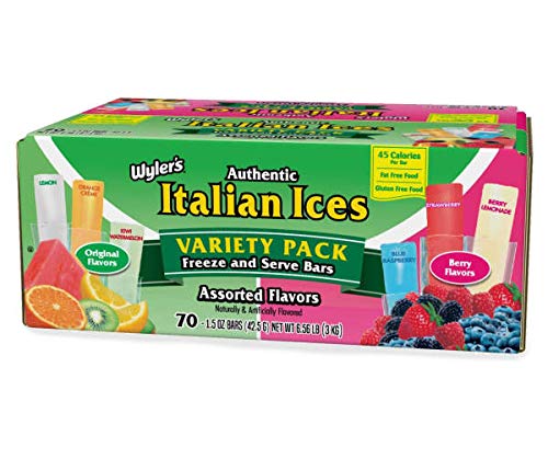 Wyler's Authentic Italian Ices Original and Berry Flavors ...