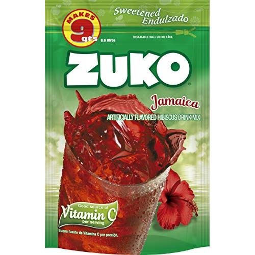 Zuko Instant Powder Drink Jama, 14.1-Ounce (Pack of 6)