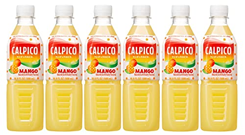 CALPICO Mango, Non-Carbonated Drink, Japanese Beverage Contains ...