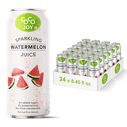 CoCo Joy 100% Natural Watermelon Sparkling Juice, Fresh ...