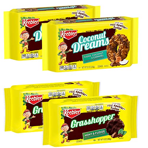 Keebler Coconut Dreams and Grasshopper Cookies, 4 Count