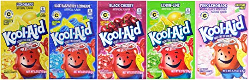 Kool-Aid Drink Mix, Variety Pack of 5 Flavors, 48 Packets