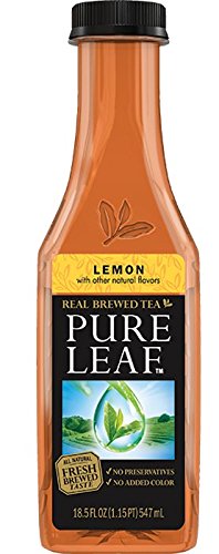 Lipton Pure Leaf Lemon Iced Tea in 18.5 Oz Bottle ( Pack ...