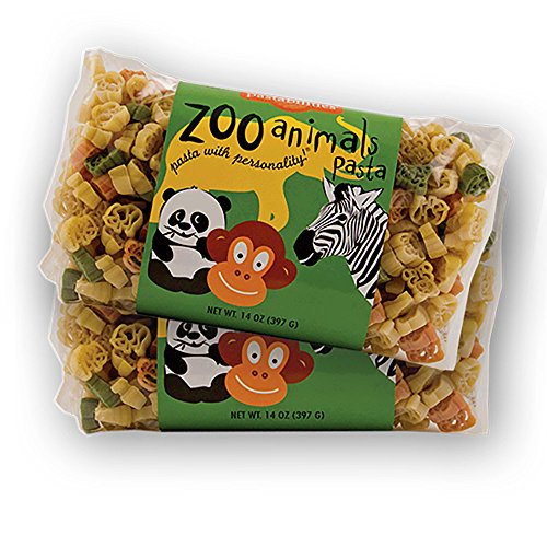 Pastabilities Zoo Animals Pasta, Fun Shaped Noodles for Kids,