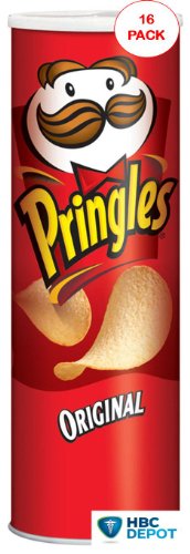 Pringles Potato Crisps Super Stack, Original, 6.41-Ounce ...
