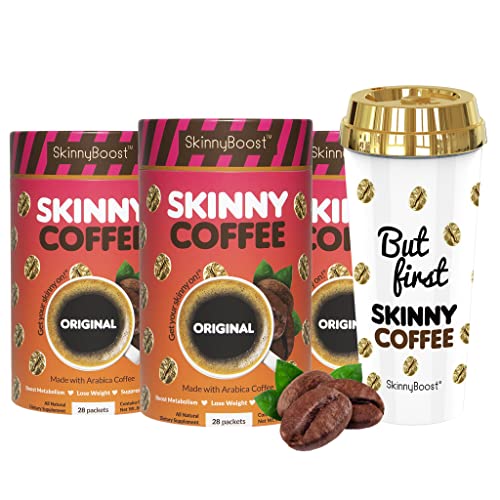 Skinny Boost Skinny Coffee - Original Instant Coffee - All ...