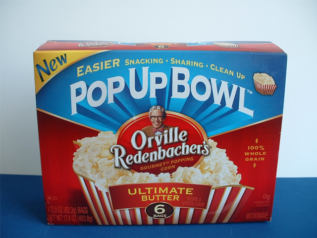 ConAgra Food Launches Orville Redenbacher’s Pop Up Bowl Popcorn