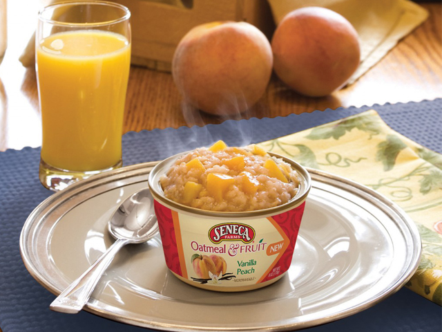 Seneca Foods Launches Seneca Farms® Fruit and Oatmeal - Grocery.com