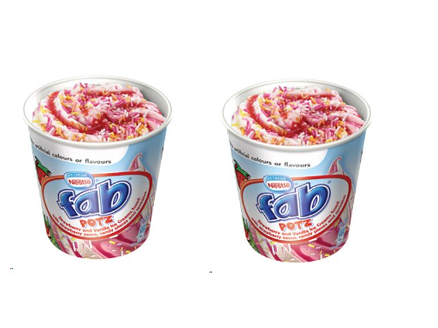 R&R Launches Nestlé Fab Potz Ice Cream - Grocery.com